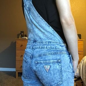Guess | Pants & Jumpsuits | Vintage Guess Overalls | Poshmark